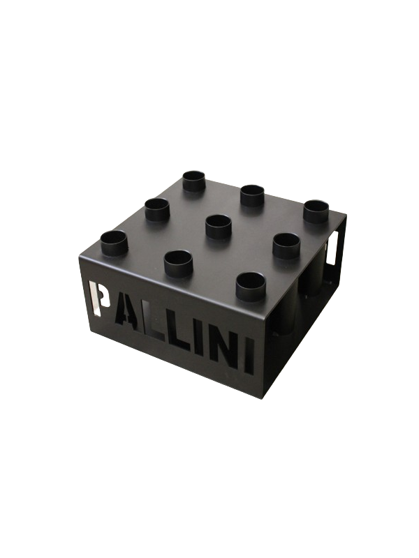 Râtelier vertical à 6, 9 ou 12 barres